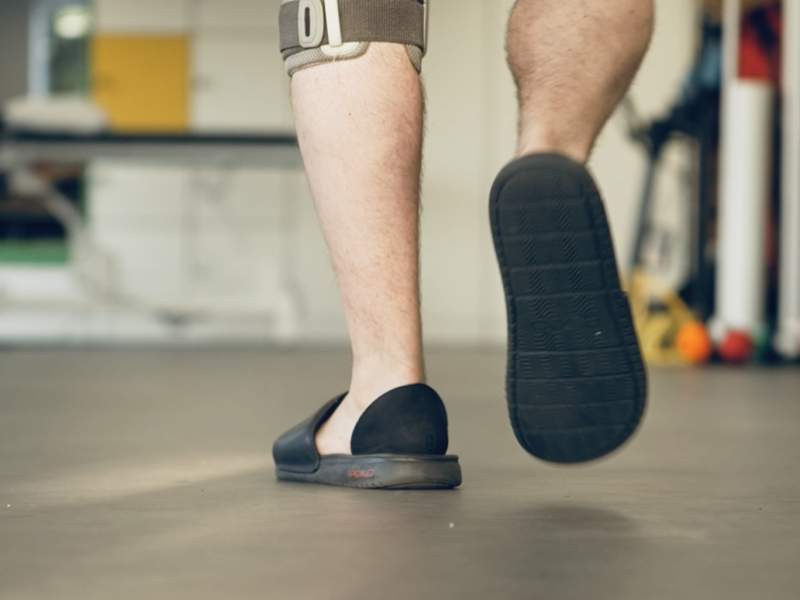 Functional Electrical Stimulation (FES) treatment for M.S.